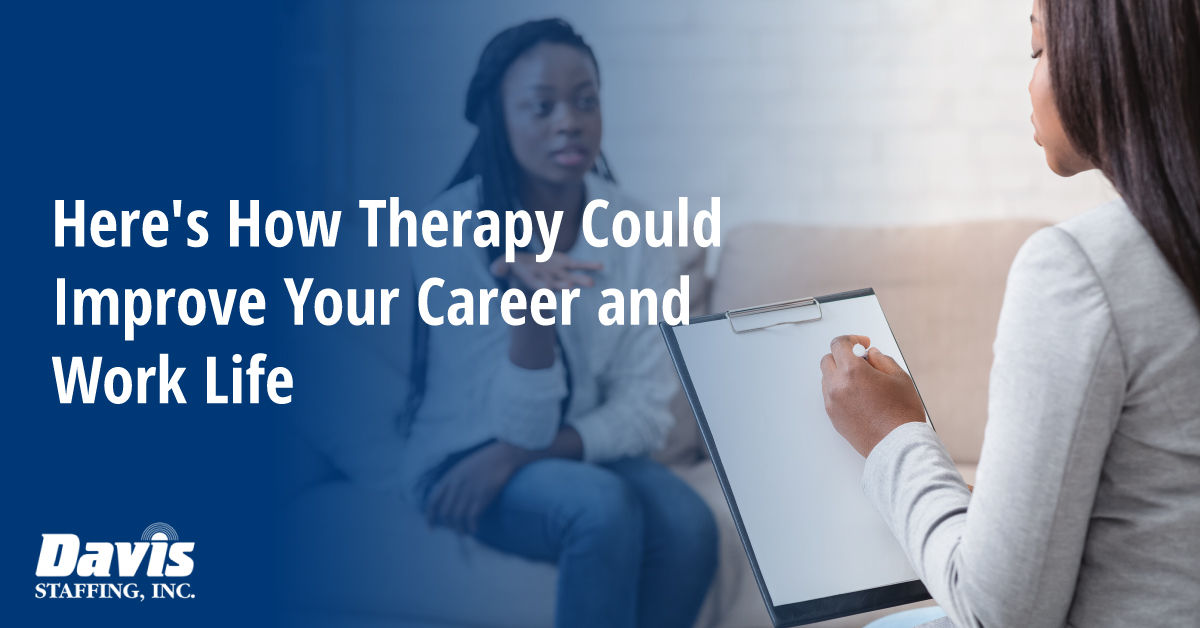 Here's How Therapy Could Improve Your Career and Work Life