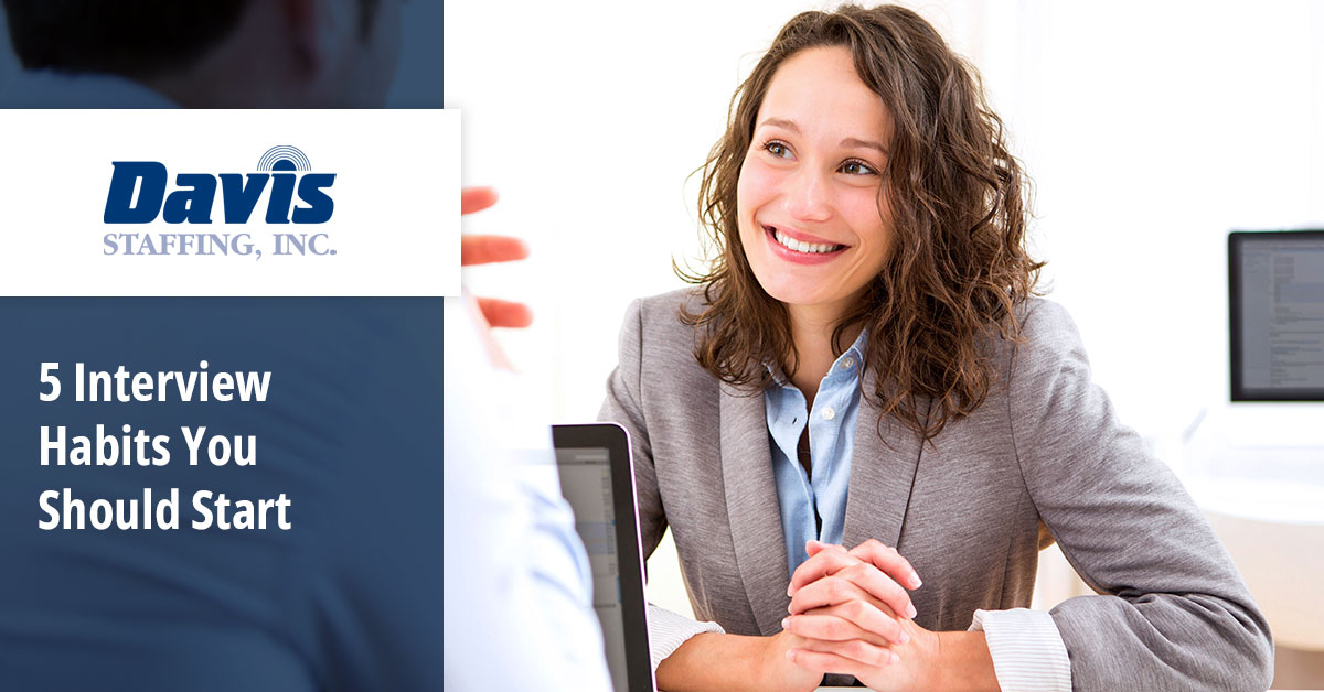 5 Interviewing Habits You Should Start